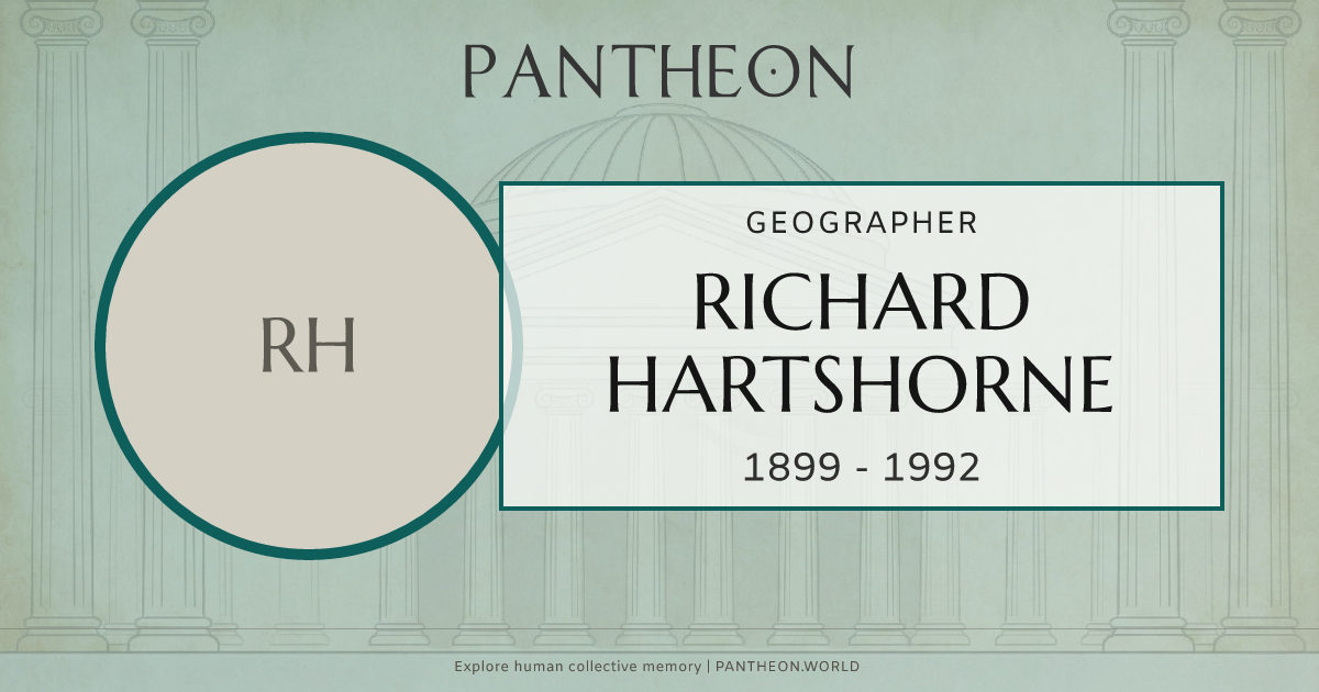Richard Hartshorne Biography | Pantheon