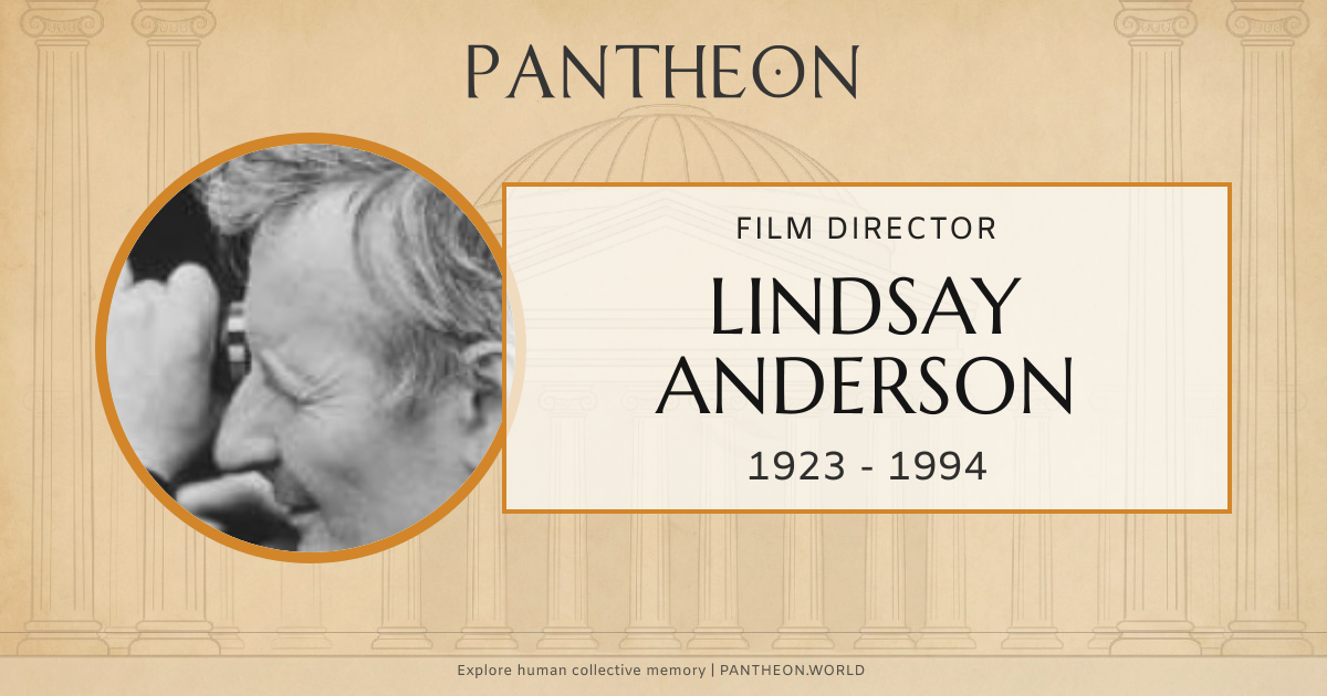 Lindsay Anderson Biography | Pantheon