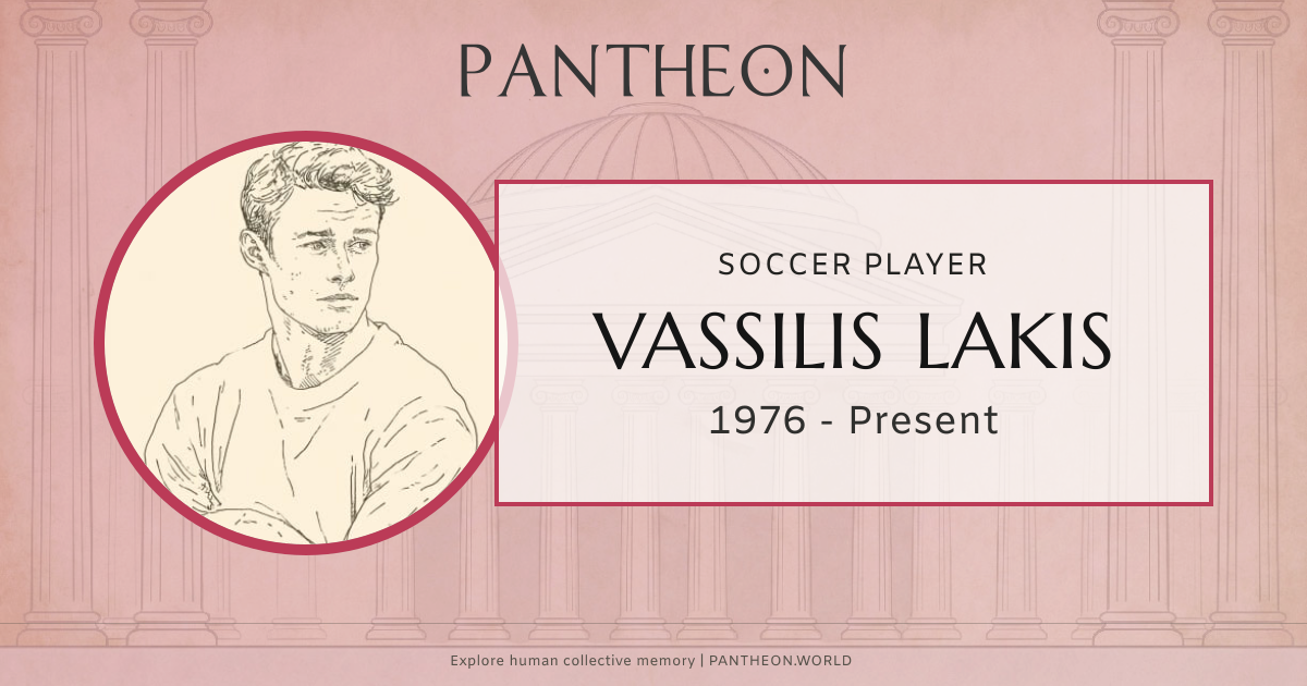 Vassilis Lakis Biography | Pantheon