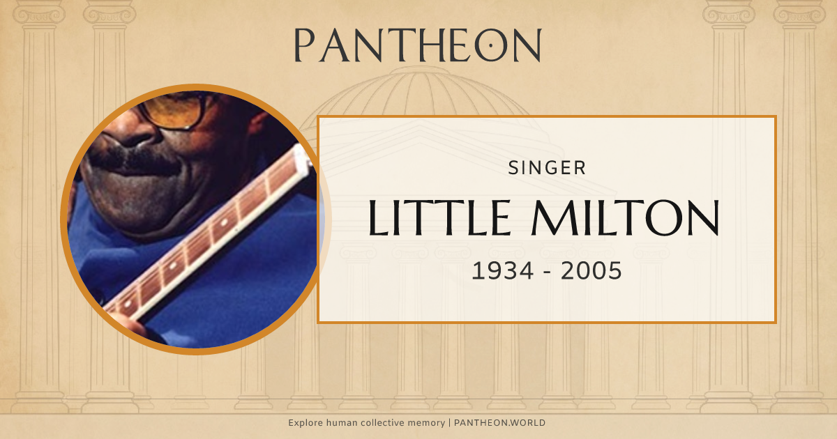 Little Milton Biography Pantheon