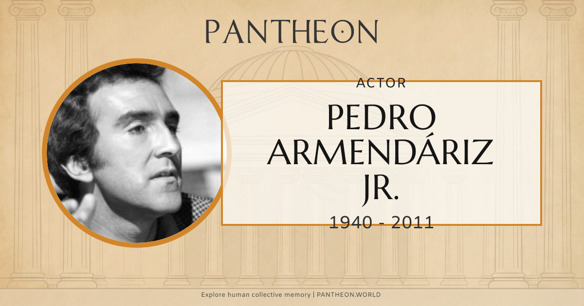 Pedro Armendáriz Jr. Biography | Pantheon
