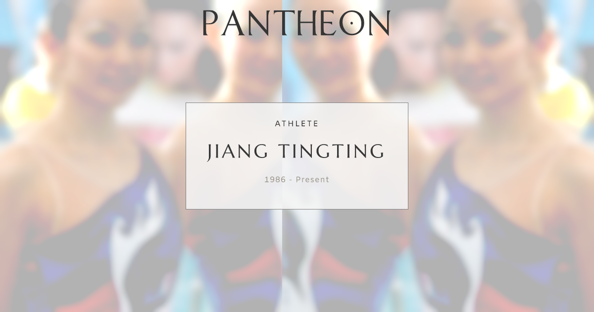 Jiang Tingting Biography | Pantheon