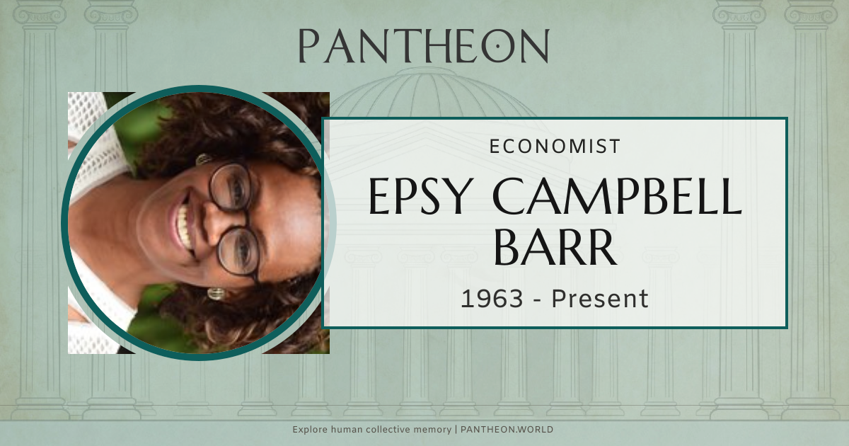 Epsy Campbell Barr Biography | Pantheon