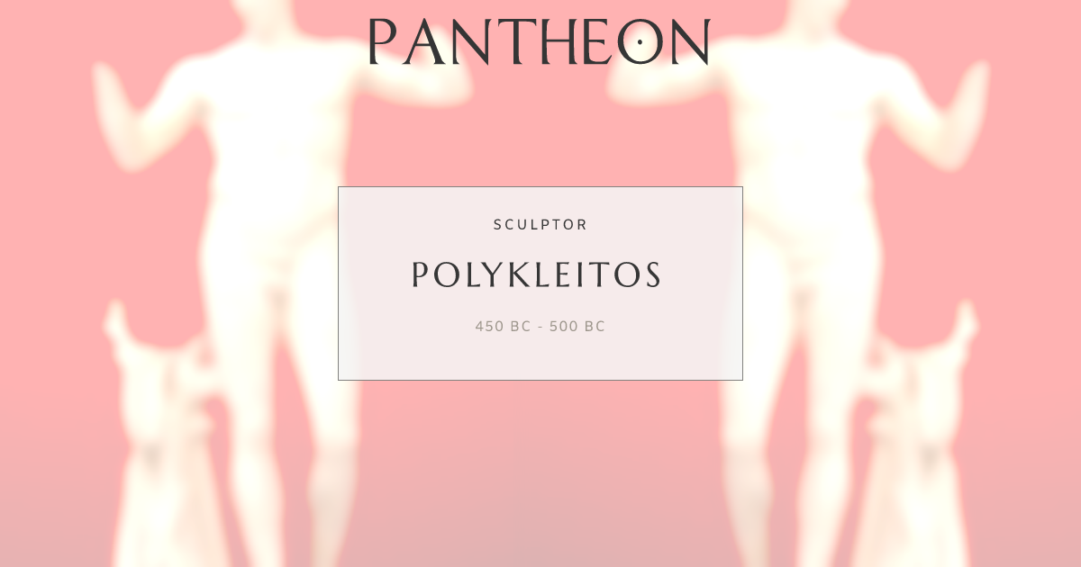 Polykleitos Biography | Pantheon