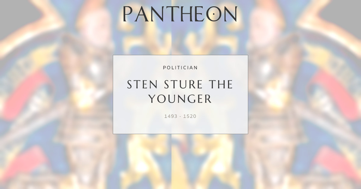 Sten Sture the Younger Biography | Pantheon