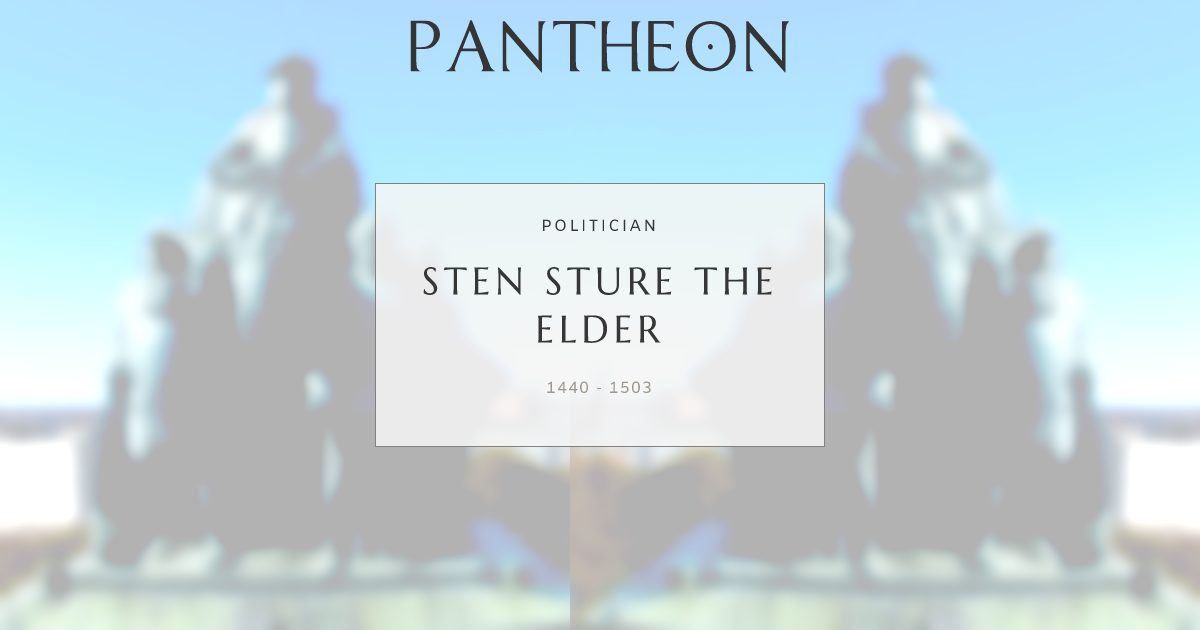 Sten Sture the Elder Biography | Pantheon