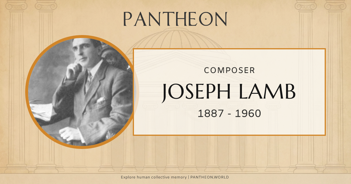 Joseph Lamb Biography | Pantheon