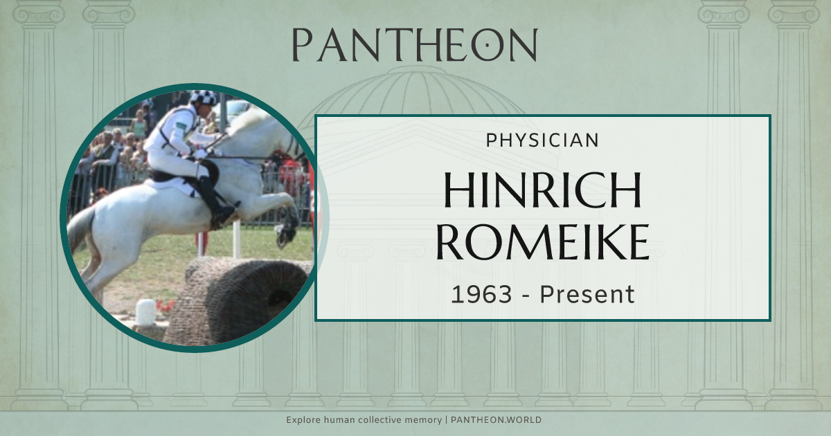 Hinrich Romeike Biography | Pantheon
