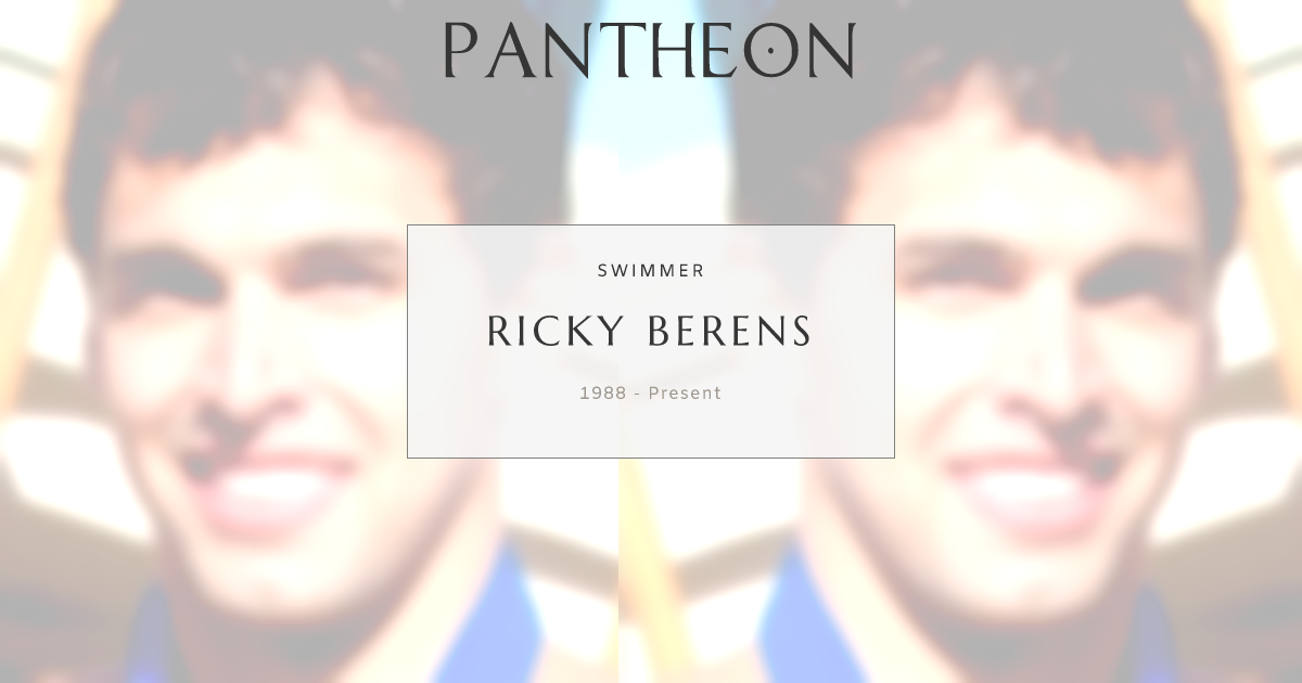 Ricky Berens Biography | Pantheon
