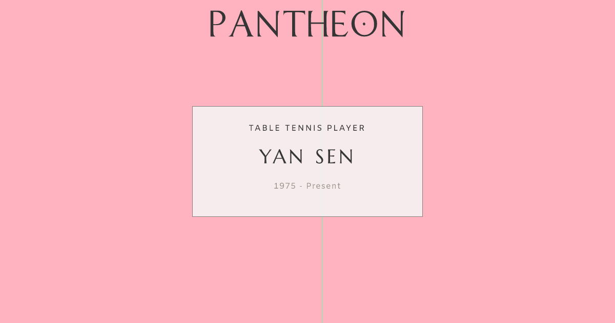 Yan Sen Biography | Pantheon