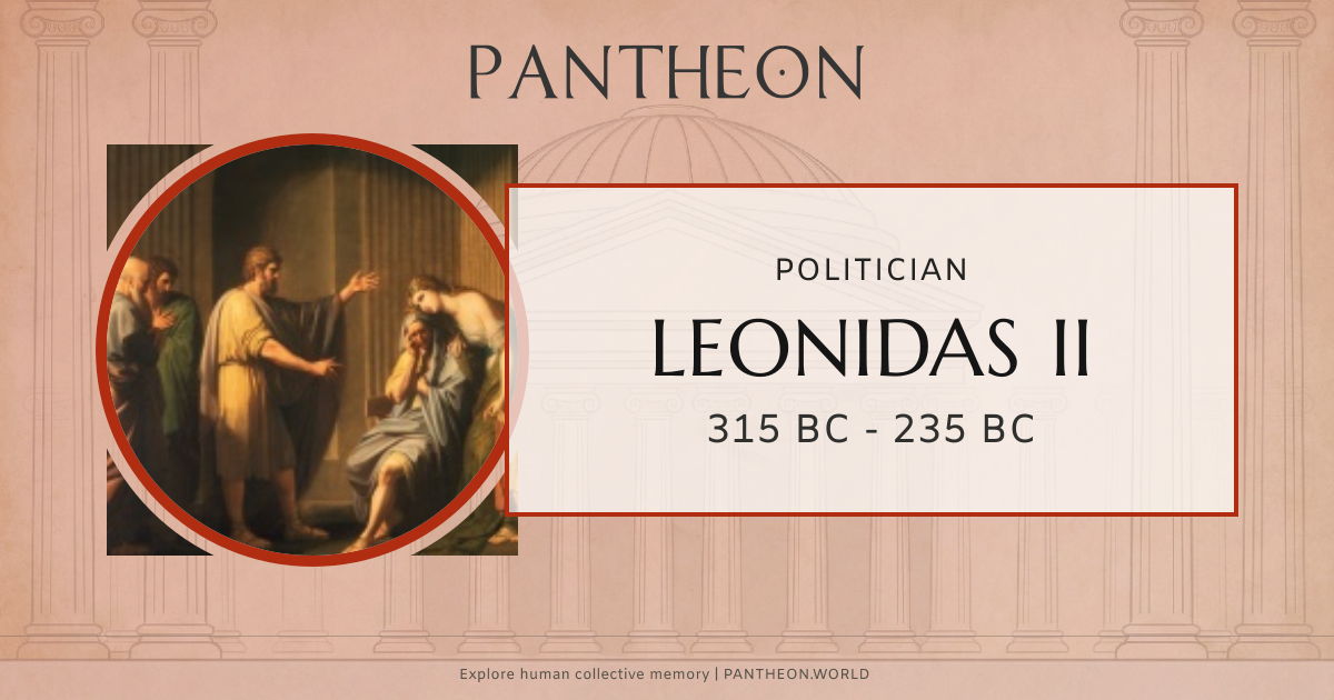 Leonidas II Biography | Pantheon