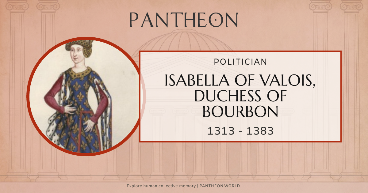 Isabella of Valois, Duchess of Bourbon Biography | Pantheon