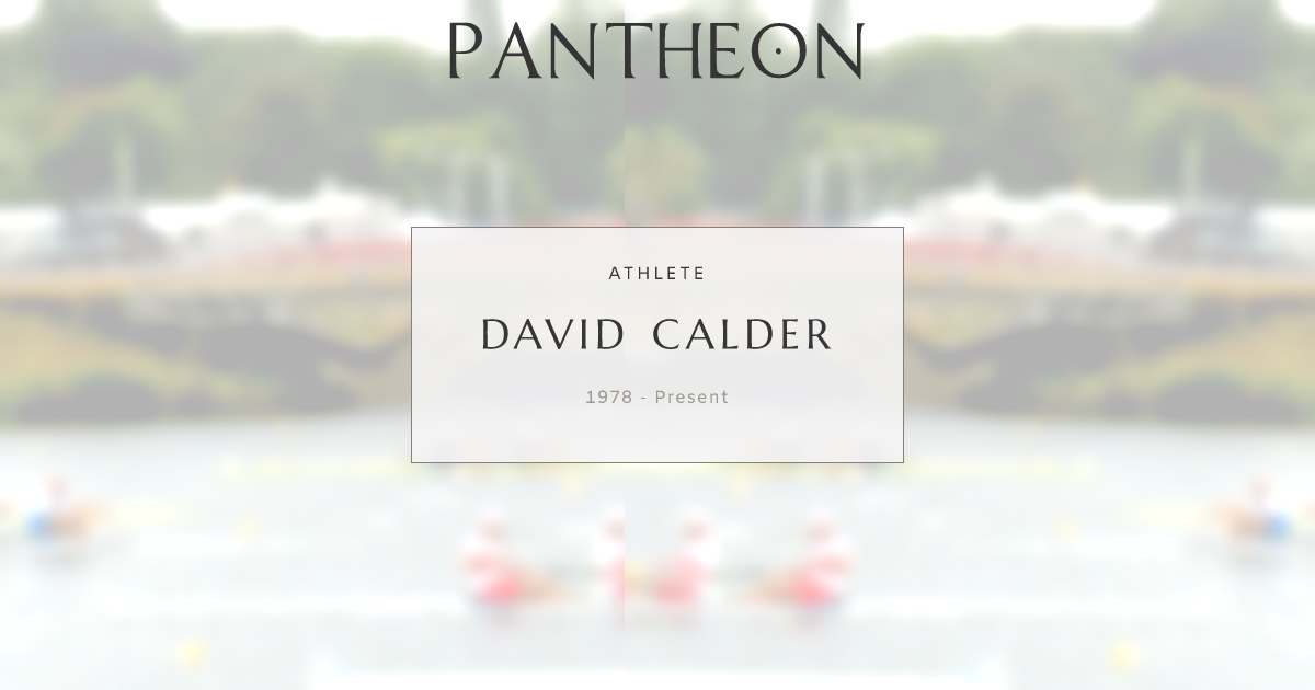 David Calder Biography | Pantheon