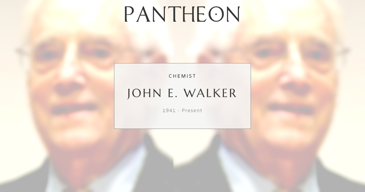 John E. Walker Biography | Pantheon