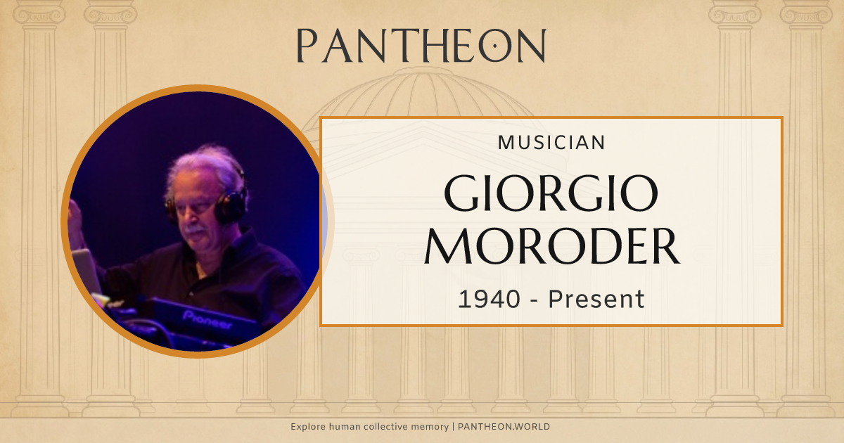 Giorgio Moroder Biography | Pantheon