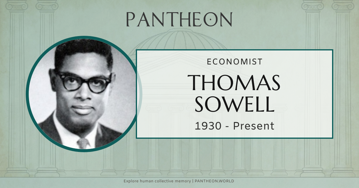 Thomas Sowell Biography | Pantheon