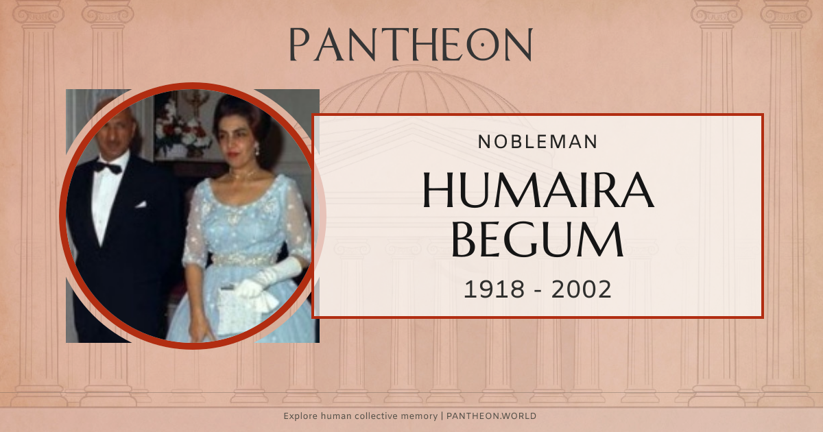 Humaira Begum Biography | Pantheon