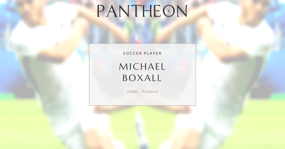 Michael Boxall Biography | Pantheon