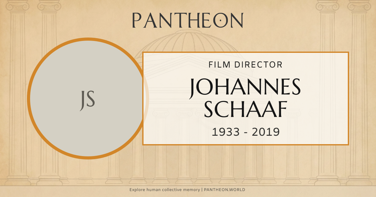 Johannes Schaaf Biography | Pantheon