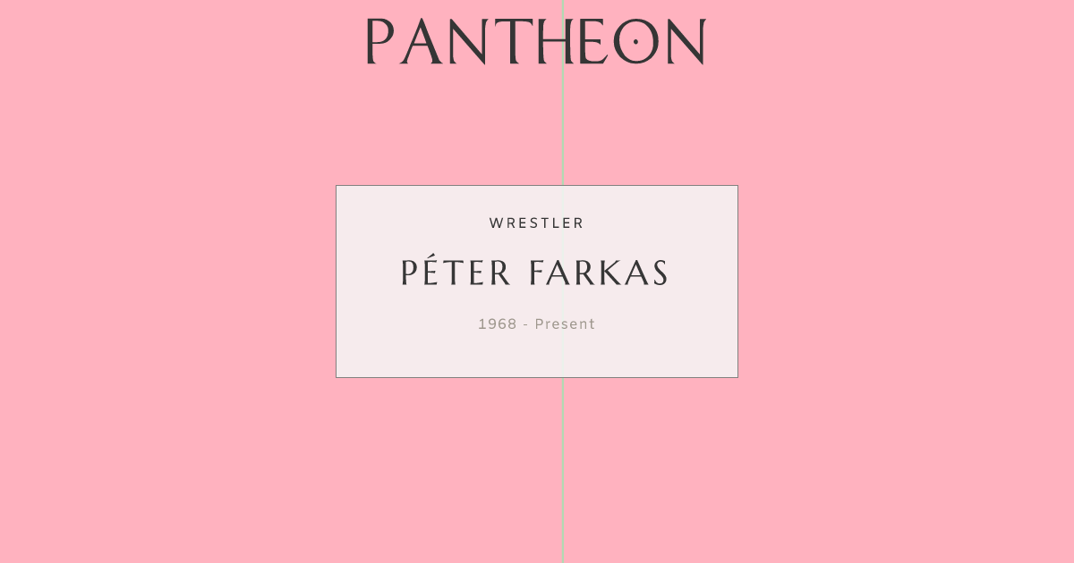 Péter Farkas Biography | Pantheon