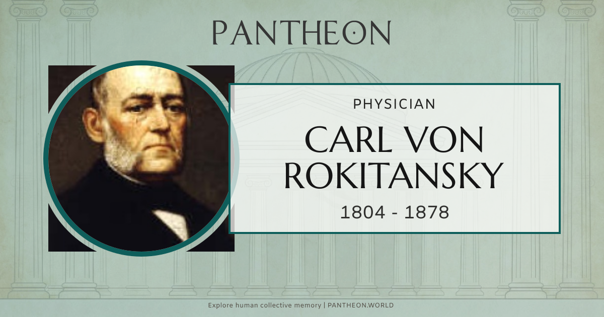 Carl von Rokitansky Biography | Pantheon