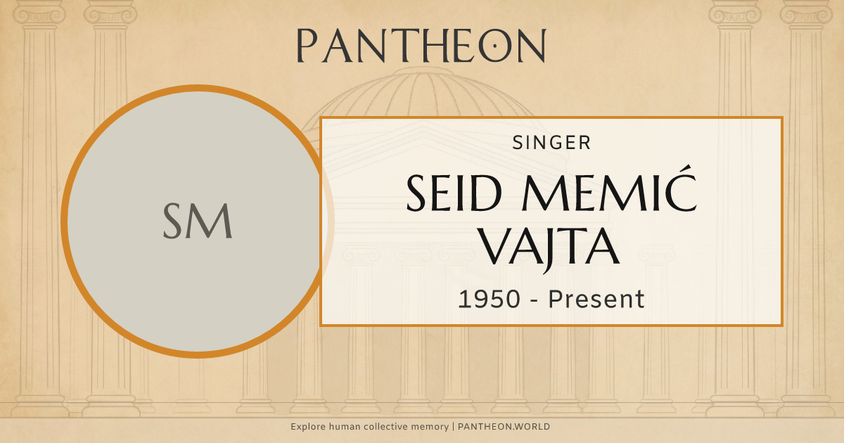 Seid Memić Vajta Biography | Pantheon