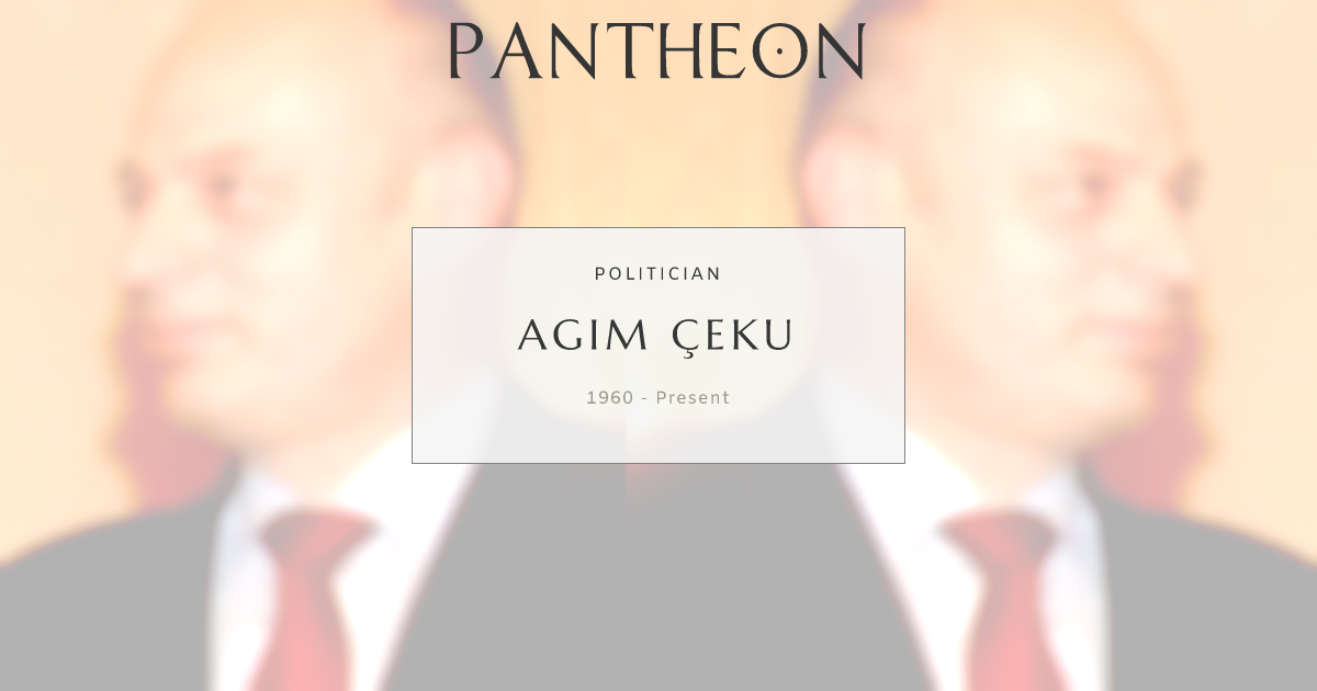 Agim Çeku Biography | Pantheon