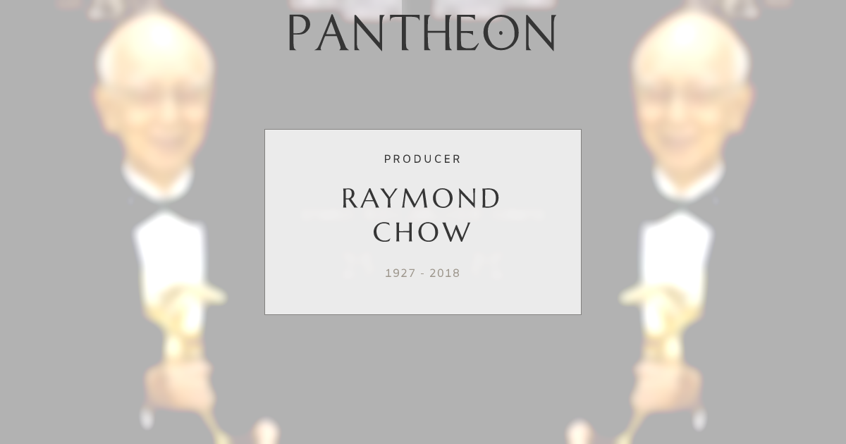 Raymond Chow Biography | Pantheon