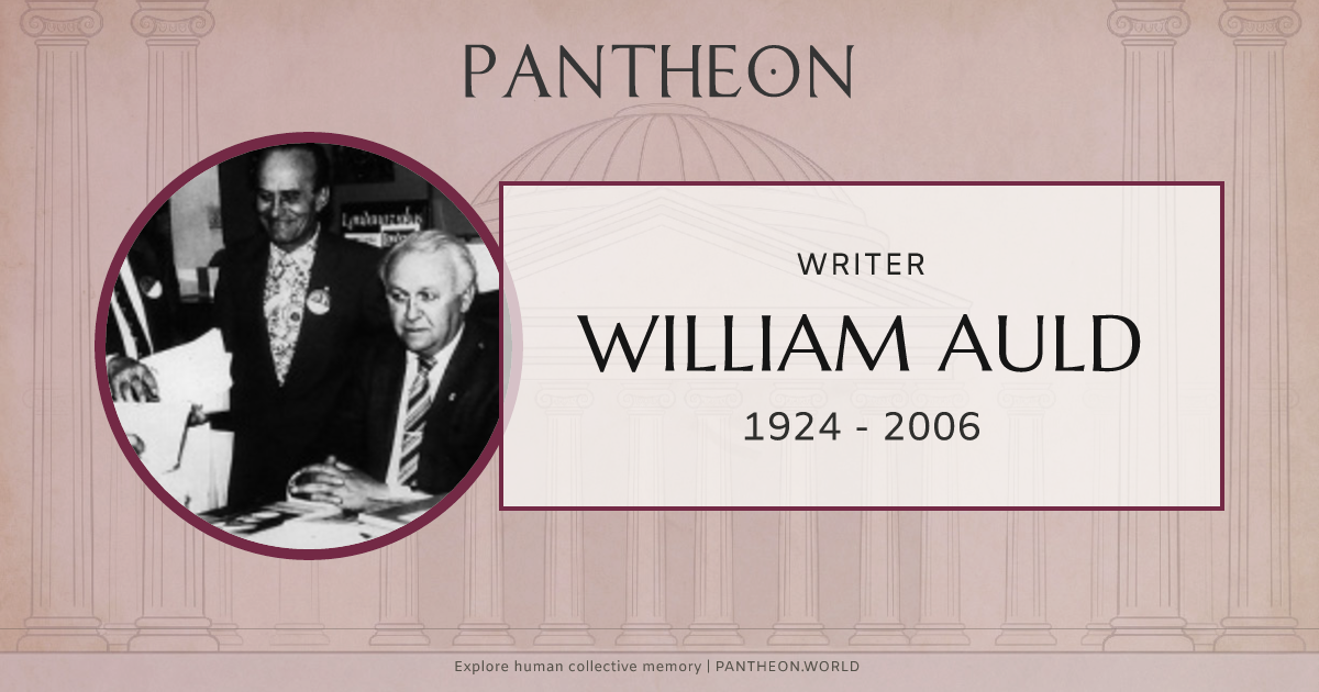 William Auld Biography | Pantheon