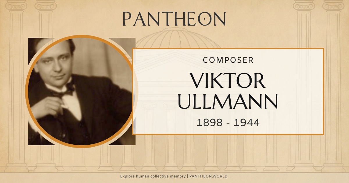 Viktor Ullmann Biography | Pantheon