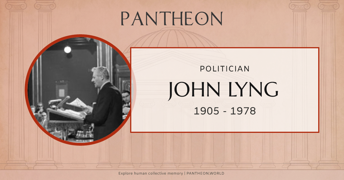 John Lyng Biography | Pantheon