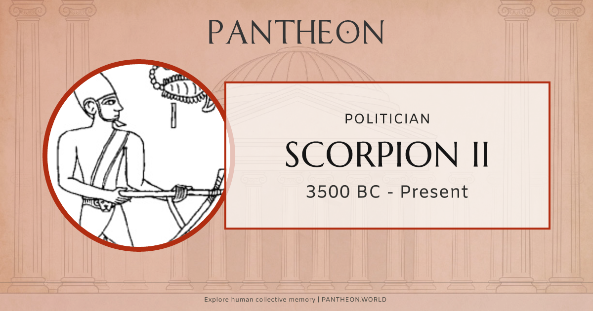 Scorpion II Biography | Pantheon
