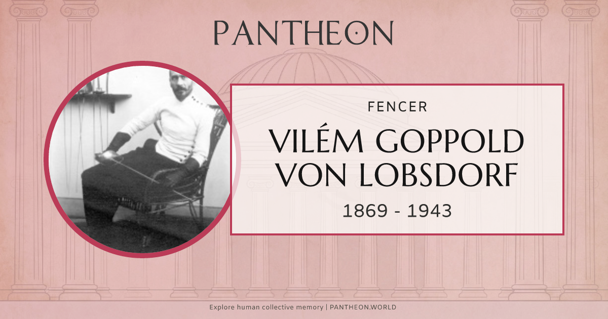 Vilém Goppold von Lobsdorf Biography | Pantheon