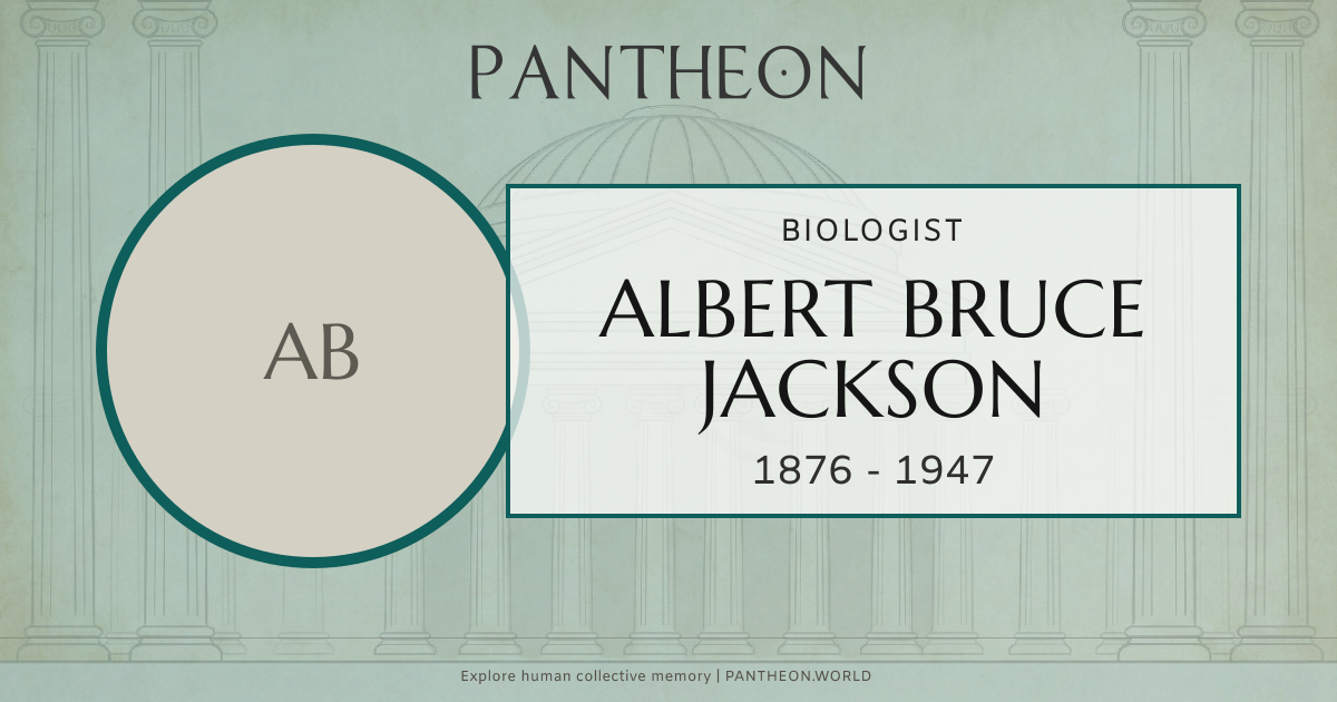 Albert Bruce Jackson Biography | Pantheon