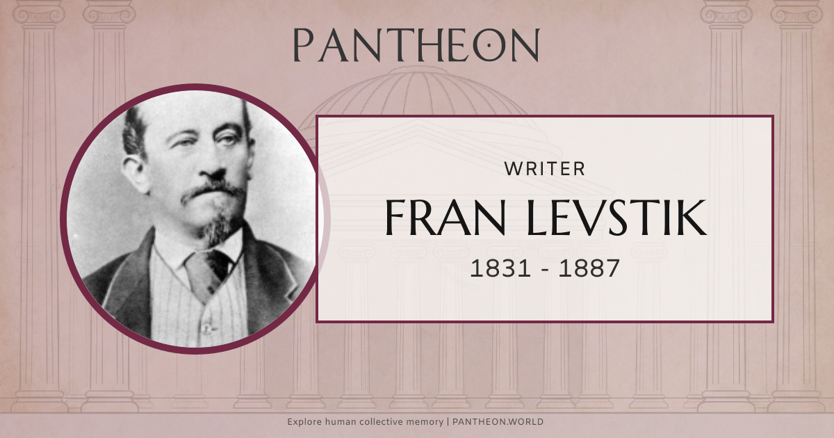 Fran Levstik Biography | Pantheon