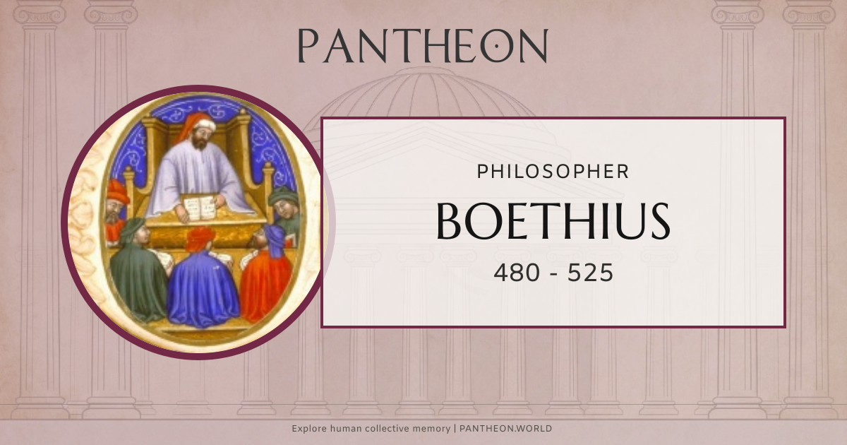 Boethius Biography | Pantheon