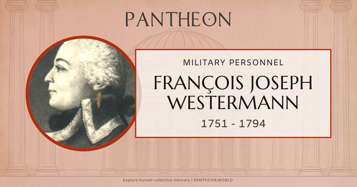 François Joseph Westermann Biography | Pantheon