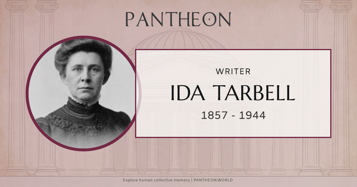 Ida Tarbell Biography | Pantheon