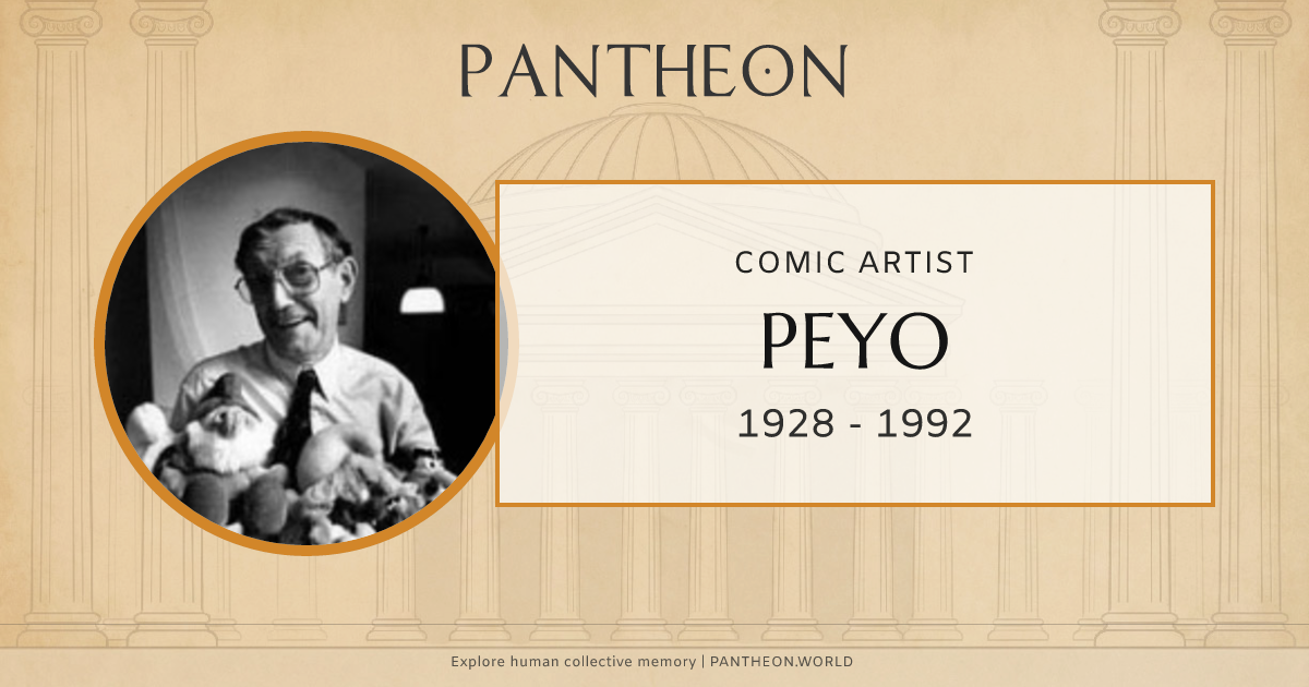 Peyo Biography | Pantheon