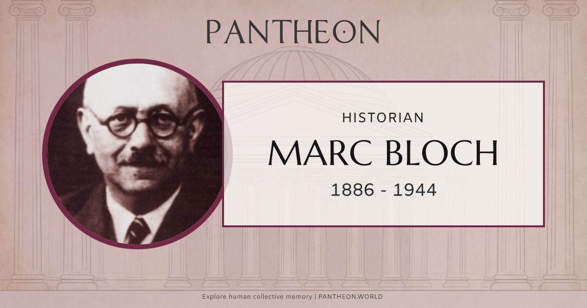 Marc Bloch Biography | Pantheon