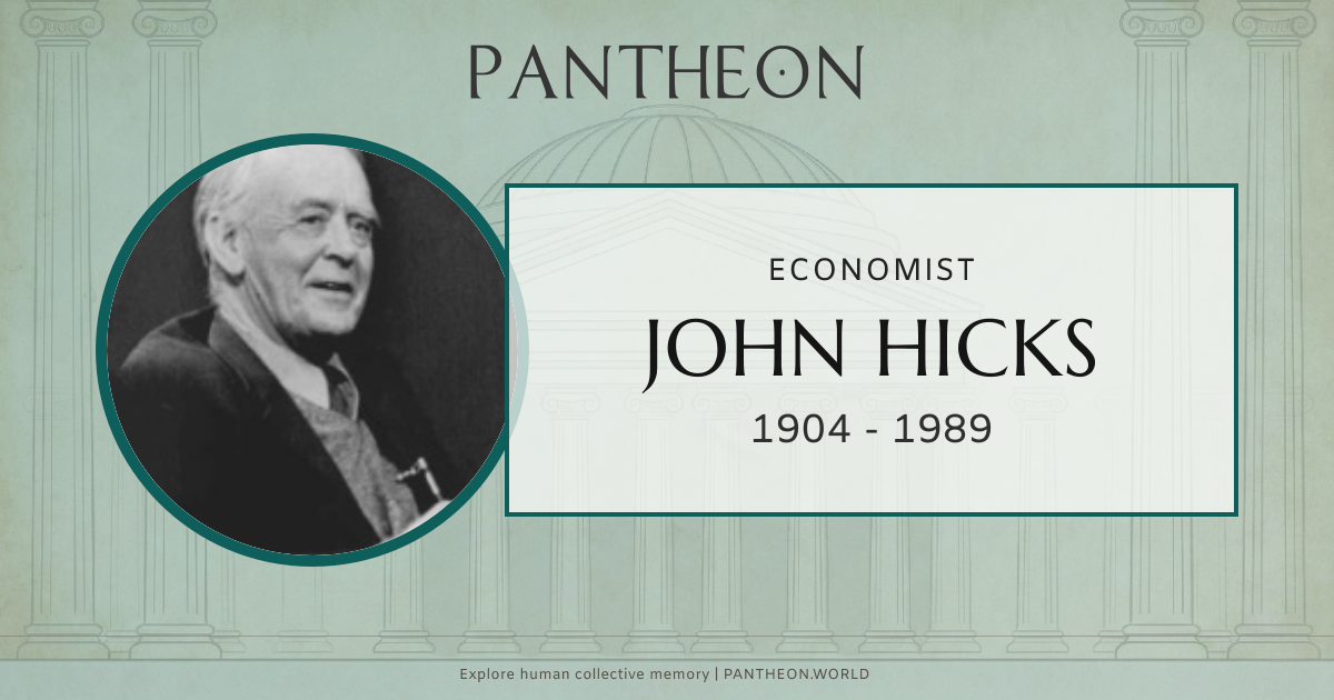 John Hicks Biography | Pantheon