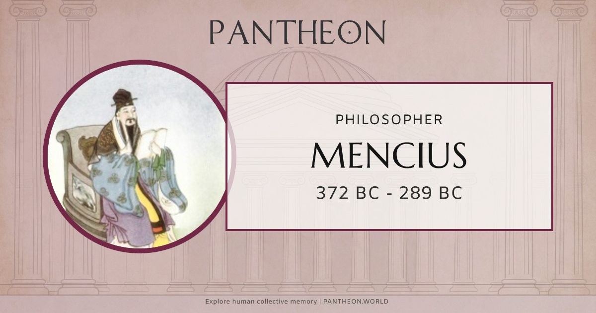 Mencius Biography | Pantheon