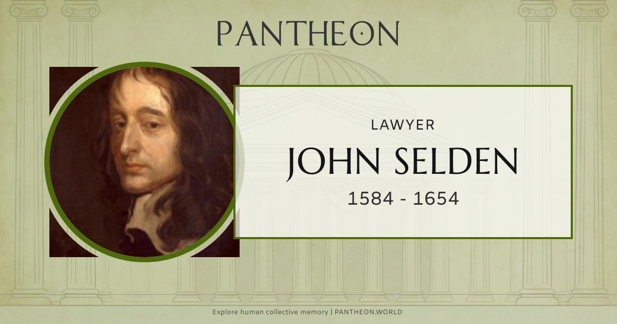 John Selden Biography | Pantheon