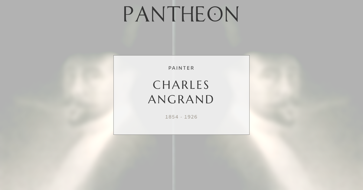 Charles Angrand Biography | Pantheon