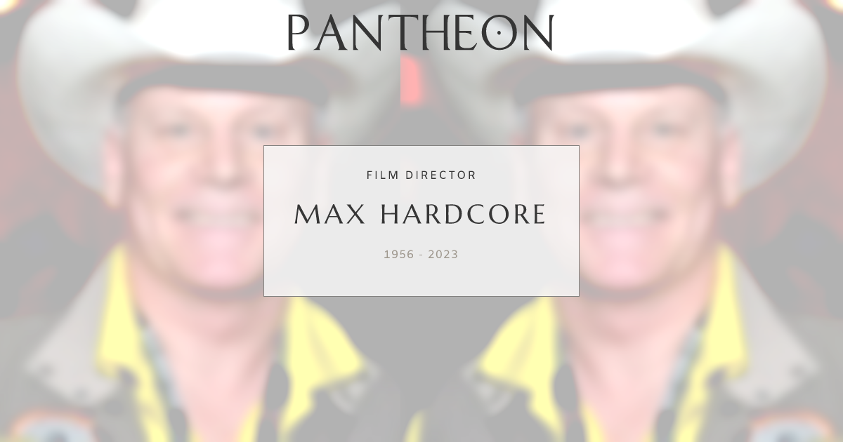Max Hardcore Biography | Pantheon