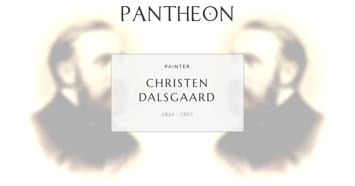 Christen Dalsgaard Biography | Pantheon
