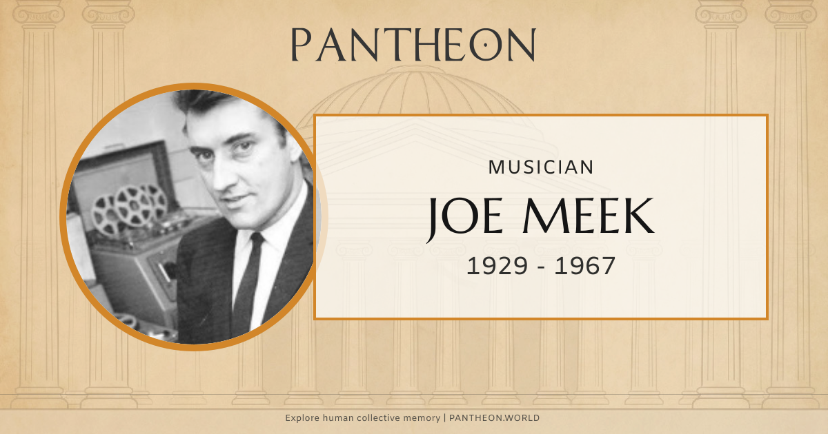 Joe Meek Biography | Pantheon