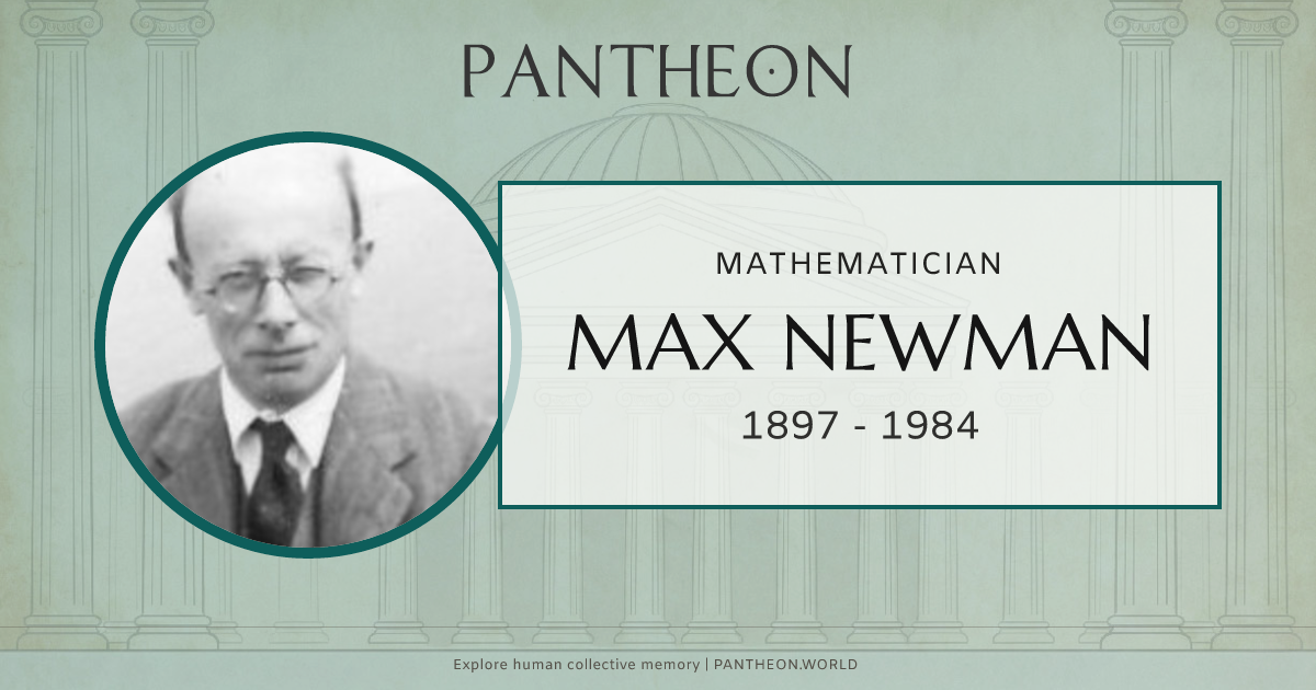 Max Newman Biography | Pantheon