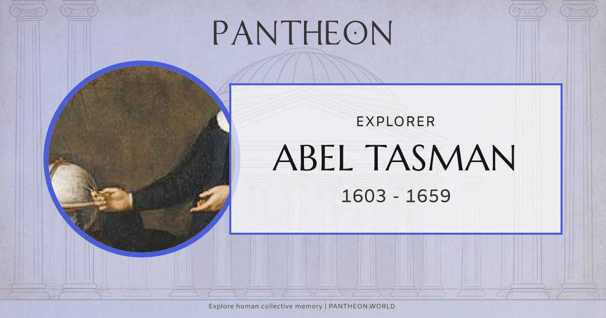 Abel Tasman Biography | Pantheon