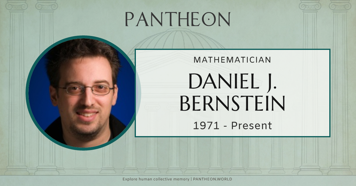 Daniel J. Bernstein Biography | Pantheon